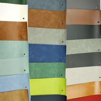 China Retro Traditional Style with Competitive Prices Ready-made Products Pu Thermal Leather for sale