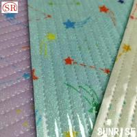 China Artificial Leather Metal Film Thick Waterproof Making Clothing Handbags Sandals for sale
