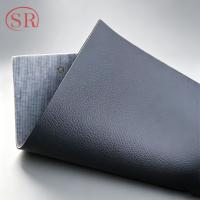 China Breathable PU Leather Material for Men's Shoes Loafers Bags & Sofa Upholstery Projects for sale