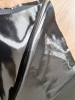 China Wholesale Foil Mirror Leather Glossy Gold Silver Leather PU Metallic Fabric for Furniture Sofa Upholster for sale