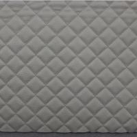 China Custom Car Leather 3D Diamond Custom 5mm 6mm 7mm 8mm Foam Embroidery Faux Leather Fabric for Car Seat Cover for sale