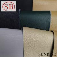 China Latest Design Embroidery PU PVC Faux Artificial Synthetic Leather Fabric with Foam for Car Seat for Furniture for sale