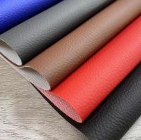 China Professional Manufacturer's PU Leather Litchi Pattern Resistant to Hydrolysis Embossed Stretch for Boat Car Sofa Bag Garment for sale