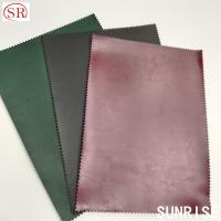China Hot-sale High Quality Multi-colored Smooth and Soft PU Synthetic Leather for Upholstery Fabric Jacket in Stock for sale