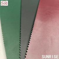 China Hot-sale High Quality Multi-colored Smooth and Soft PU Synthetic Leather for Upholstery Fabric Jacket in Stock for sale