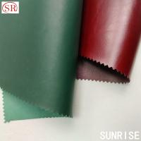 China Hot-sale High Quality Multi-colored Smooth and Soft PU Synthetic Leather for Upholstery Fabric Jacket in Stock for sale
