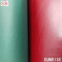 China Hot-sale High Quality Multi-colored Smooth and Soft PU Synthetic Leather for Upholstery Fabric Jacket in Stock for sale
