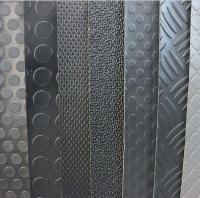 China Factory Customized 1.6 2 mm Thickness Non-slip Faux Leather PVC Leather Embossed Synthetic Vinyl Leather for Car Floor for sale
