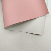 China 1.4mm Retro PU Leather Imitation Mixed Color Dual Tone Embossed Stretched for Notebook Sofa Bag Decorative Outdoor Home Textiles for sale