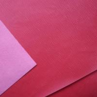 China High Quality Modern Style Reversible Red Fabric PU Leather Stretch Upholstery for Sofa Bag Decorative Purpose Embossed Pattern for sale