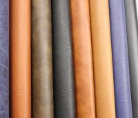 China Waterproof Embossed Artificial Nappa Leather Soft Microfiber PU Leatherette for Car Seat Interior Upholstery Crafts Bedding for sale