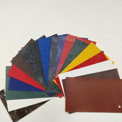 China High-quality Wholesale PU PVC Synthetic Artificial Faux Leather Fabric Decorative Paper for sale