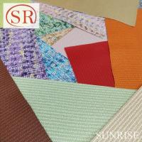 China Factory Direct Custom Printed PU Leather Glossy Colorful Stretch Fabric for Sofa Bag Garment Outdoor Home Textile Direct Sales for sale