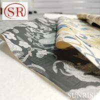 China Factory Direct Custom Printed PU Leather Glossy Colorful Stretch Fabric for Sofa Bag Garment Outdoor Home Textile Direct Sales for sale