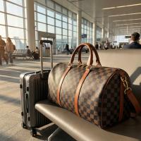 China 0.8mm Thick PVC Synthetic Leather Water Resistant Abrasion-Resistant for Bag Package for sale