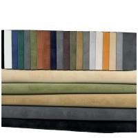China Durable Matte Suede Synthetic Leather for Handbags Shoes and Bag Lining Making Material for sale