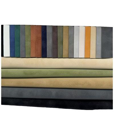China Durable Matte Suede Synthetic Leather for Handbags Shoes and Bag Lining Making Material for sale