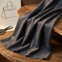 China Durable Matte Suede Synthetic Leather for Handbags Shoes and Bag Lining Making Material for sale