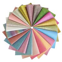 China Durable Metallic Glitter PU Leather Roll for Garment Shoes Bags and Upholstery Fabric for sale
