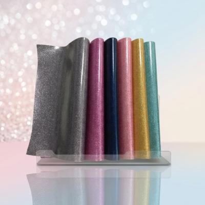 China Glitter PU Bag Leather Sparkle Handbag Leather Firm Shape for Evening Bags Clutches for sale