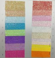 China Glitter PU Women's Shoe Leather Sparkle Footwear Material for Heels Flats Party Shoes for sale