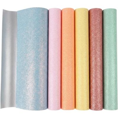 China PU Glitter Faux Leather with Vibrant Colors for Shoes Bags Car Decoration for sale