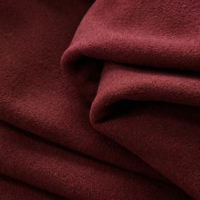China Suede Synthetic  Leather Factory Supply High Quality Suede Leather Wind Proof Finished Fabric Materials for sale