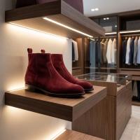 China Suede Synthetic  Leather Factory Supply High Quality Suede Leather Wind Proof Finished Fabric Materials for sale