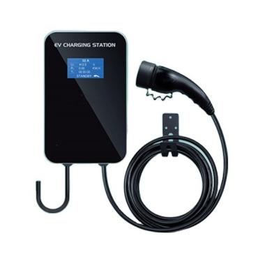 China Highfly 16A 11KW Wall Mounted AC EV Charging Station Wallbox Cable Type 2 Fast EV Car Charger for Electric Vehicle for sale