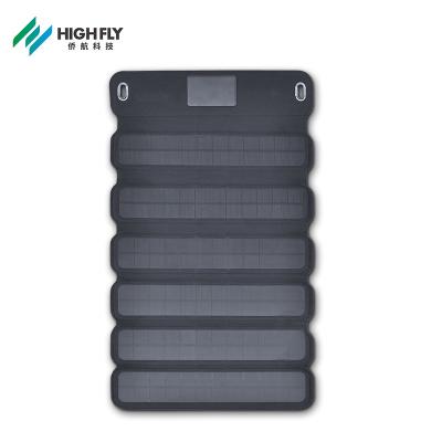 China 15W 6V/2.5A USB Low Power Monocrystalline Silicon Outdoor Charging Foldable Portable Solar Panel for sale