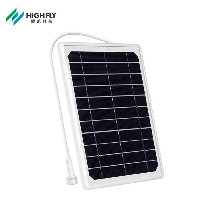 China Highfly EU Warehouse 8W 5.5V 19200Mah Low Power Consumption Solar Charge Storage Battery Solar Power Bank Portable Solar Panel for sale