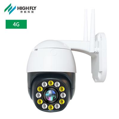 China 2MP 1080P Outdoor Security Tuya Smart 4G Auto Trail PTZ Camera With Motion Detection for sale