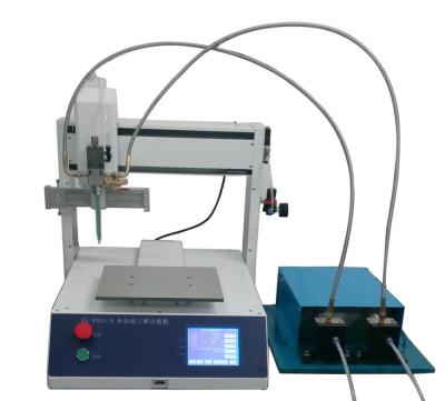 China Automatic Epoxy Dispensing Machine with 3-Axis Robot, 200-500mm Work Area and ±0.01mm Precision for sale