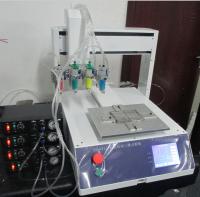 China Multi-Color Automatic Glue Dispenser with 400x400x100mm Work Area and 0.2mm Precision for Industrial Fluid Applications for sale