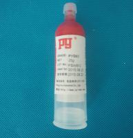 China Red Plastic SMT Solder Paste Epoxy Adhesive 30CC - 200-400 Pa.s Viscosity, 18.5 MPa Shear Strength for Surface Mount Technology for sale