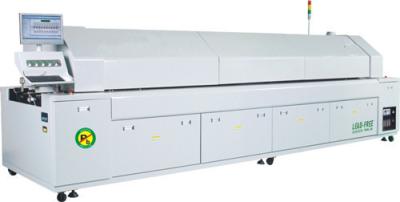 China TOP8820N SMT Reflow Oven 10 Zones 3250mm Heating 350°C Temperature Range for Lead-Free PCB Assembly for sale