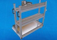 China SAMSUNG SM SMT Feeder Storage Cart 2 Layer 80 Feeder Capacity Stainless Steel for sale