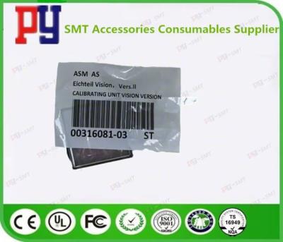 China Siemens Correction Glass Sheet 00316081-03 for HS50 HS60 SMT Machine Calibration for sale
