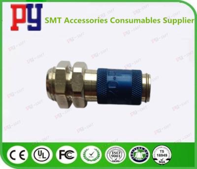 China Asymtek 43-1100-20 195401 Q-D Bulkhead Female 10-32 Blue 50 In-Lbs SMT Machine Fitting for sale