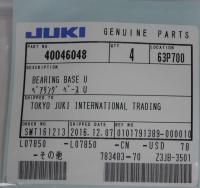 China JUKI KE-2080 KE-2080R Flexible SMT Chip Mounter Bearing Base 40046048 Original New Parts for sale