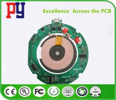 China Custom PCBA Wireless Charging Transmitter Board with 5V/19V Output, 3-6mm Power Distance, QI & MFI Standards for sale