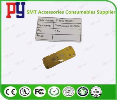 China Rehm Reflow Oven Spare Parts 23.8960 1198381 Thermocouple Connector High Temperature Temperature Sensor Terminal Plug for SMT Reflow Furnace Zone Temperature Detection Wiring Assembly for sale