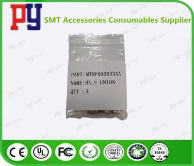 China Genuine PANASERT MTNP000833AA HALF UNION, High Precision Pneumatic Fitting Connector for SMT Mounter Machine, Durable SMT Spare Parts for sale