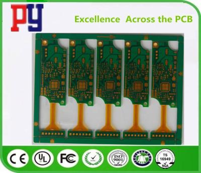 China Golden Triangle Rigid Flex PCB 2 Layer with 4MIL Hole Size and 3MIL Line Width - HASL Surface Treatment for sale