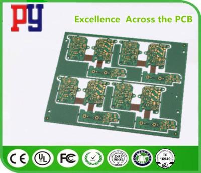 China 4L Flex Circuit Prototype Rigid Flexible PCB with 3 Mil Line Width and 0.8-3.2mm Board Thickness Options for sale