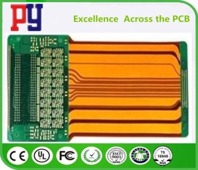 China 4 Layer Rigid Flex PCB Polyimide FR4 Base 4 Mil Hole Size Durable for sale