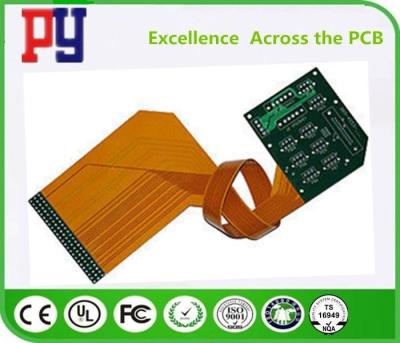China Double Sided Rigid Flex PCB Immersion Gold 3/3 Mil Line Width Spacing High Performance for sale