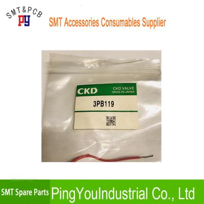 China CKD Solenoid Valve Surface Mount Parts for Sanyo Mounter DC24V 0-0.7MPa with HITACHI GXH Series Compatibility for sale