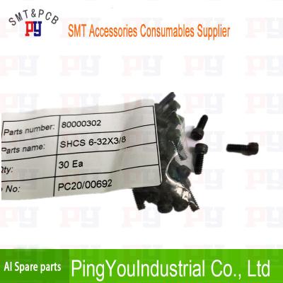 China Universal 80000302 SHCS6 32X3 8 UIC SMT Spare Parts 1/4-20 x 1 Screw for sale