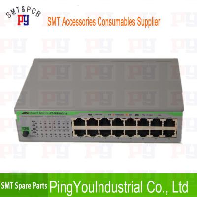 China Siemens 00387321-02 Alied Telesis 16 Port Gigabit Ethernet Switch 10/100/1000Base-T for sale